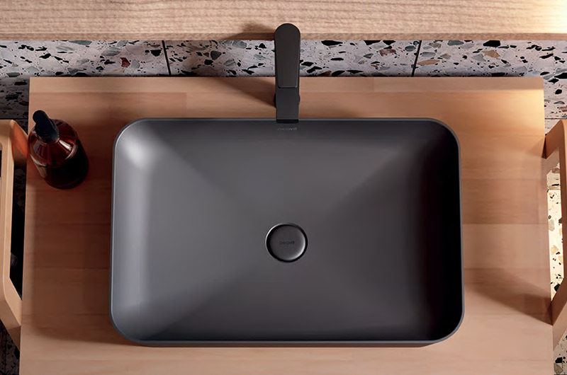 Antracit boja u enterijeru | Diplon Kupatila