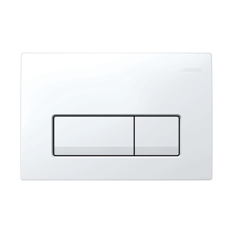 Geberit tipka Delta 50 2022 bela | Diplon Kupatila