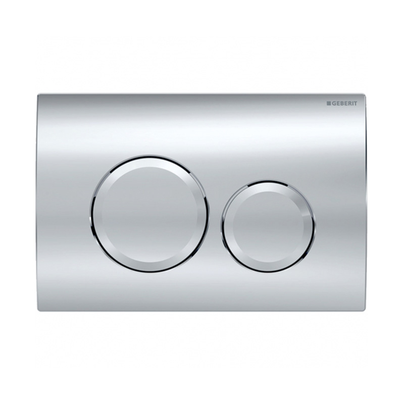 Geberit tipka Delta 20 visoko sjajna hrom | Diplon Kupatila