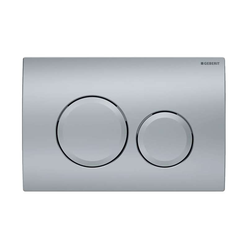 Geberit tipka Delta 20 mat hrom | Diplon Kupatila