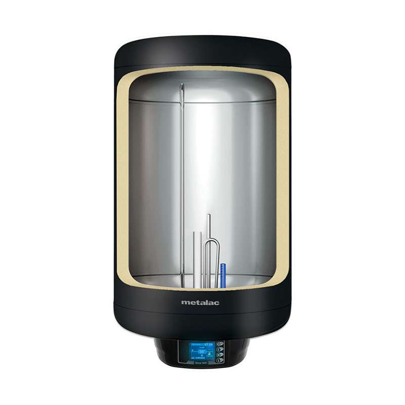 Metalac bojler Sirius Black MB WiFi 80l inox | Diplon Kupatila